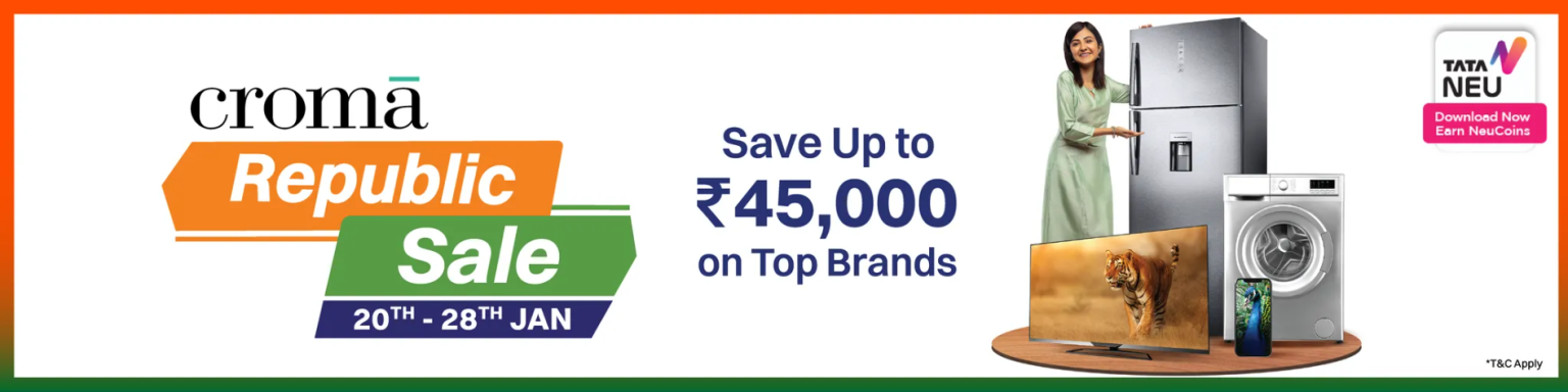 Croma Sale 2026 List | Get Exciting Offers & Deals On Electronics!